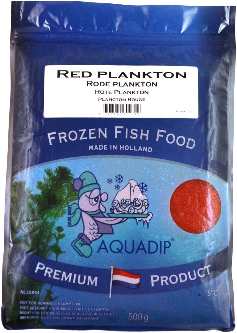 Red plankton - 500 gram flatpack - frozen - AQUADIP