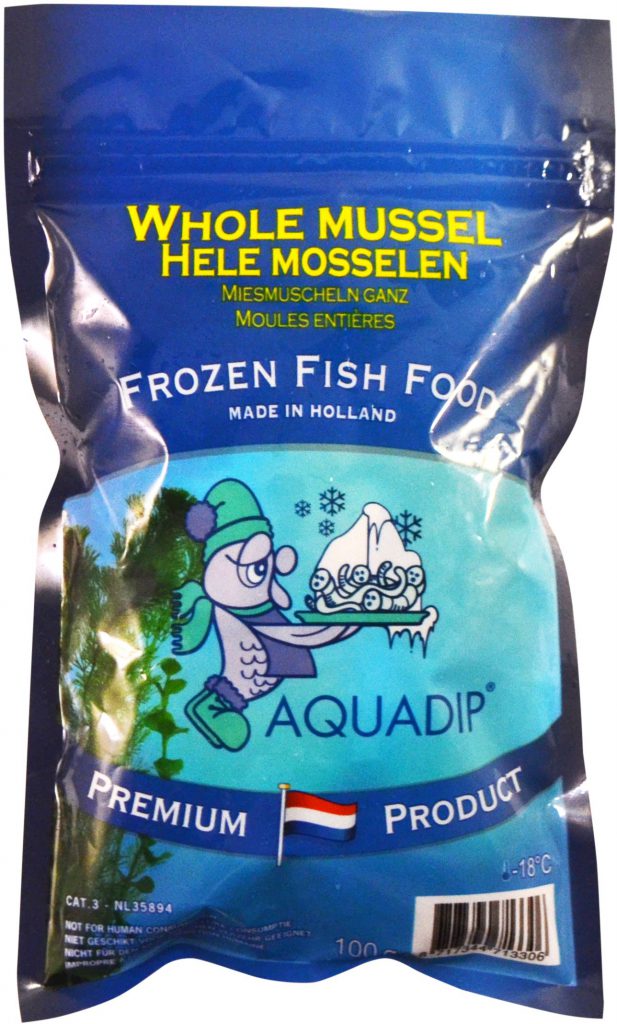 Whole mussel - 100 gram mini-grip bag - frozen - AQUADIP
